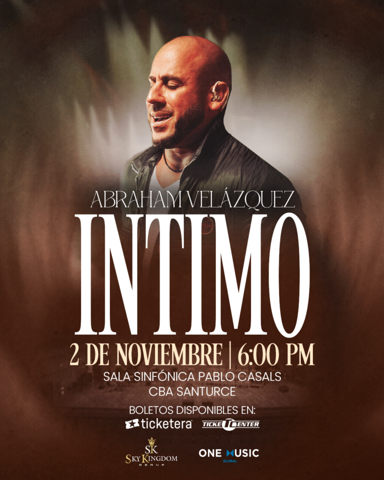 Abraham Velázquez regresa a Puerto Rico con su concierto “Íntimo ...